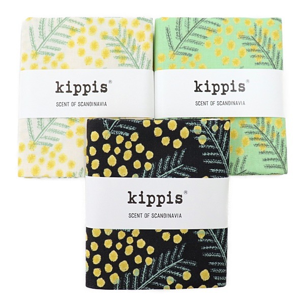 生地 Kippis シーチング Mimosa ミモザ柄 【50cmカットクロス】 KPSK-80 | 手芸センタードリーム公式通販サイト