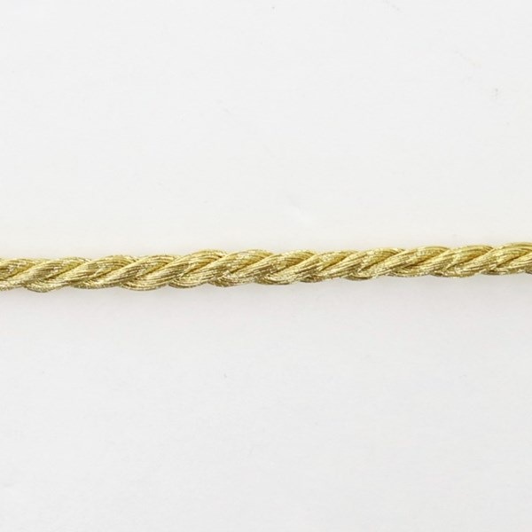 ツイストコード403 3mm ゴールド色 （50cm単位） | 手芸センタードリーム公式通販サイト