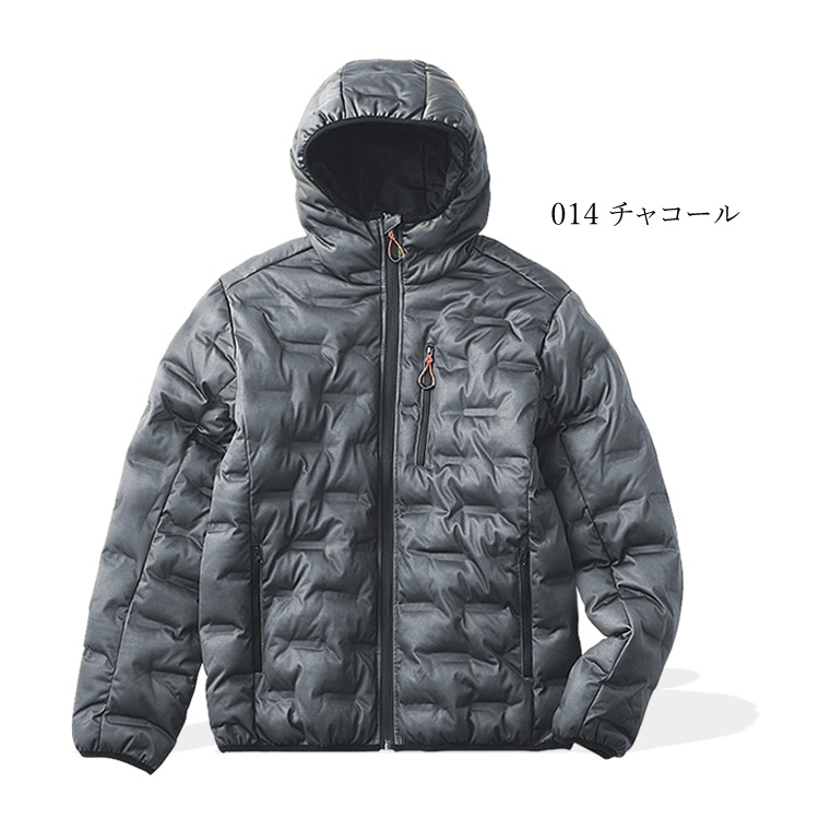 風を防ぎ軽くて暖かいフーディー防寒ウェア。タルテックス 防寒 防風 中綿フーディージャケット アウター ジャケット マウンテンパーカー シームレス ストレッチ アウトドア 作業 22505