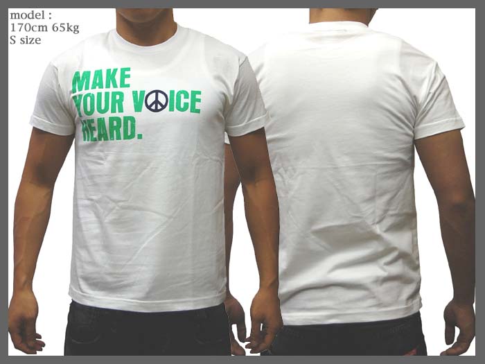 【セール】 Crooked Monkey クロックドモンキー Tシャツ MAKE YOUR VOICE HEARD miley cyrus ...