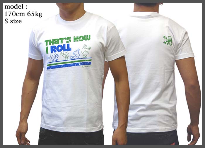 Crooked Monkey クロックドモンキー メンズ Tシャツ THAT`S HOW I ROLL miley cyrus マイリー ...