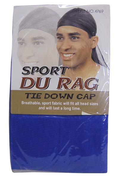 【1000円ポッキリ】★DU-RAG ドゥーラグ Sport Du Rag DURAG ブルー ストリート HIPHOP ヒップホップ ...