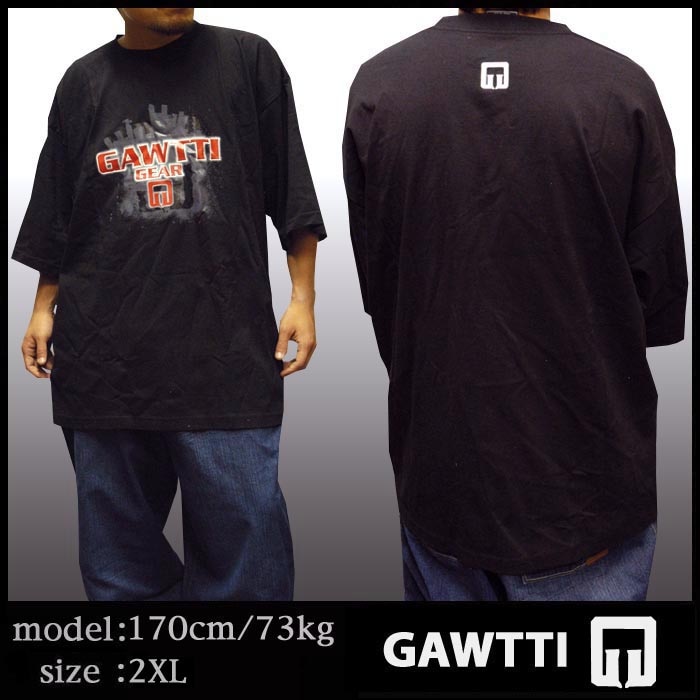 GAWTTI ガウティ Boo Yaa T.R.I.B.E ブーヤー トライブ Tシャツ ブラック ロゴ HIPHOP ヒップホップ ...