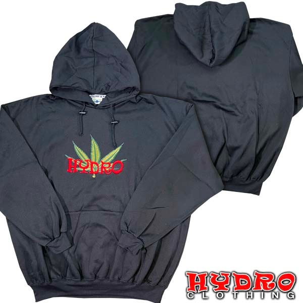 再入荷なし レアアイテム アメリカ製 HYDRO CLOTHING メンズ プルオーバー パーカー ブラック MADE IN USA ...