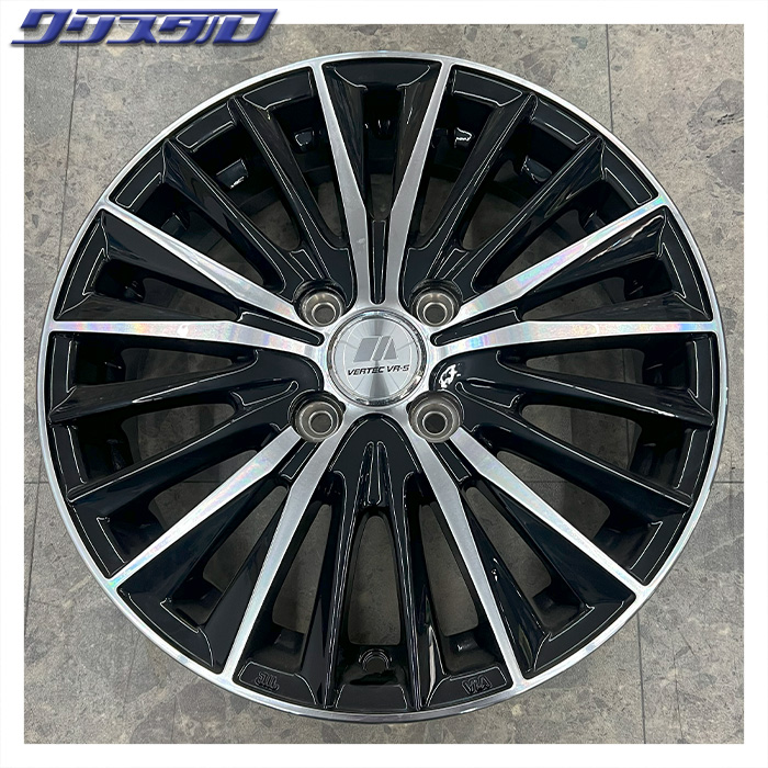 セール品！ VERTEC VR-5 VOGUE (ヴァーテックVR-5 ヴォーグ) 1545+43 4/100 15インチ 4.5J +43 ...