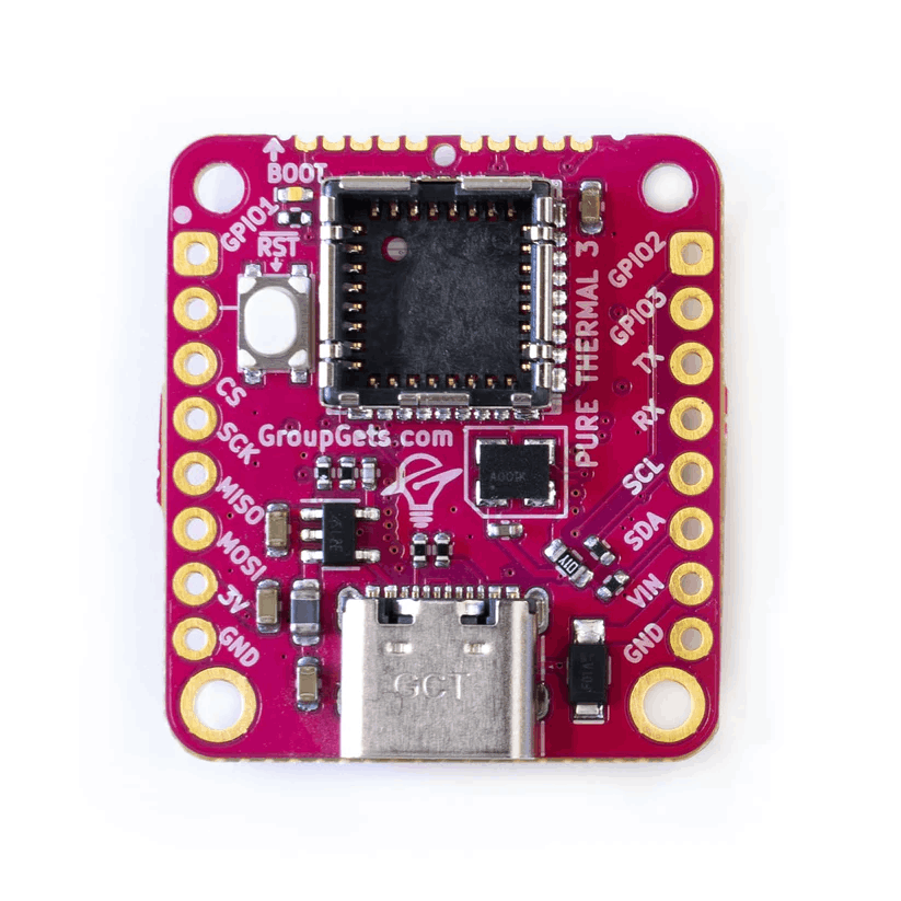 Pure Thermal 3 Lepton Smart I/O Module| 赤外線カメラ | コーンズ テクノロジー オンラインストア