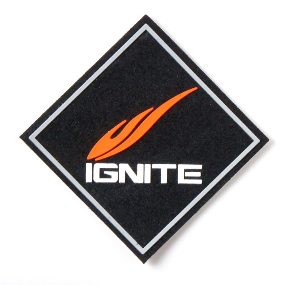 【メール便可】イグナイト ワッペン IGNITE IP-RD