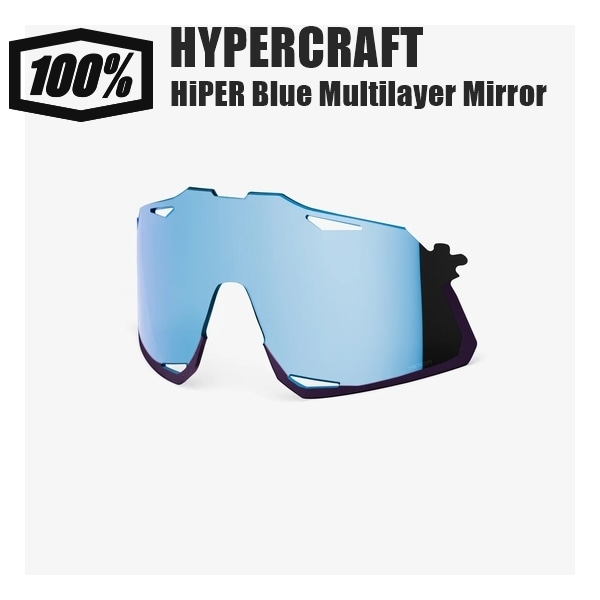 100% ワンハンドレッド HYPERCRAFT REPLACEMENT LENS - HiPER Blue Multilayer ...