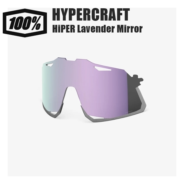 100% ワンハンドレッド HYPERCRAFT REPLACEMENT LENS - HiPER Lavender Mirror | 100 ...