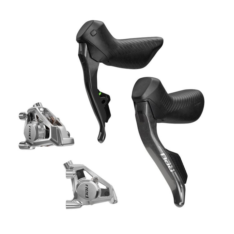 SRAM スラム SRAM Red AXS HRD Shift/Brakeset E1 (Lever/Brake/Flat Mount ...