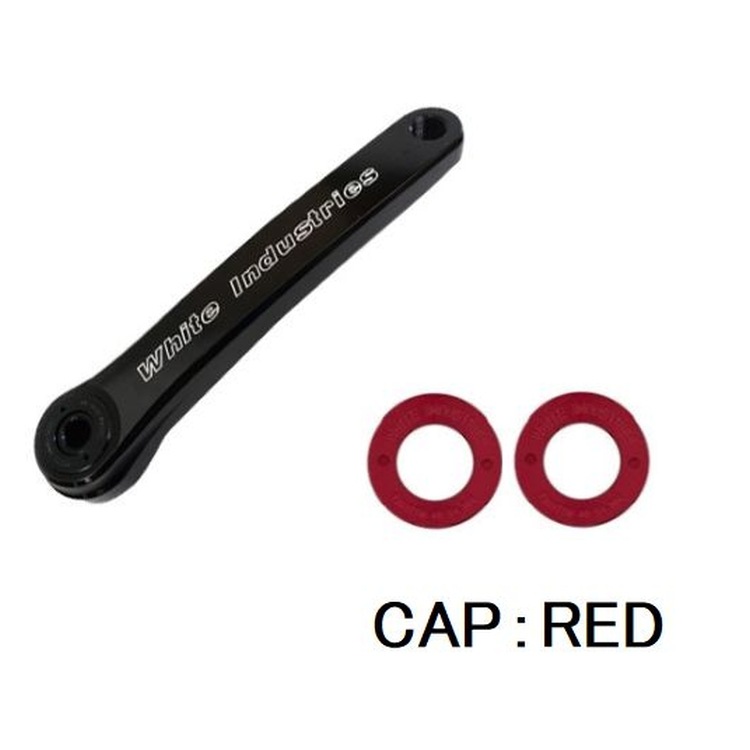 WHITE INDUSTRIES ホワイトインダストリーズ クランク R30 BLK 170mm (キャップRED) | WHITE ...