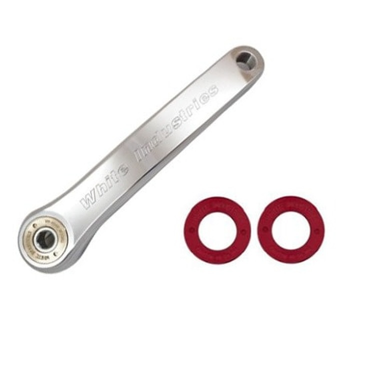 WHITE INDUSTRIES ホワイトインダストリーズ クランク R30 SLV 165mm (キャップRED) | WHITE ...