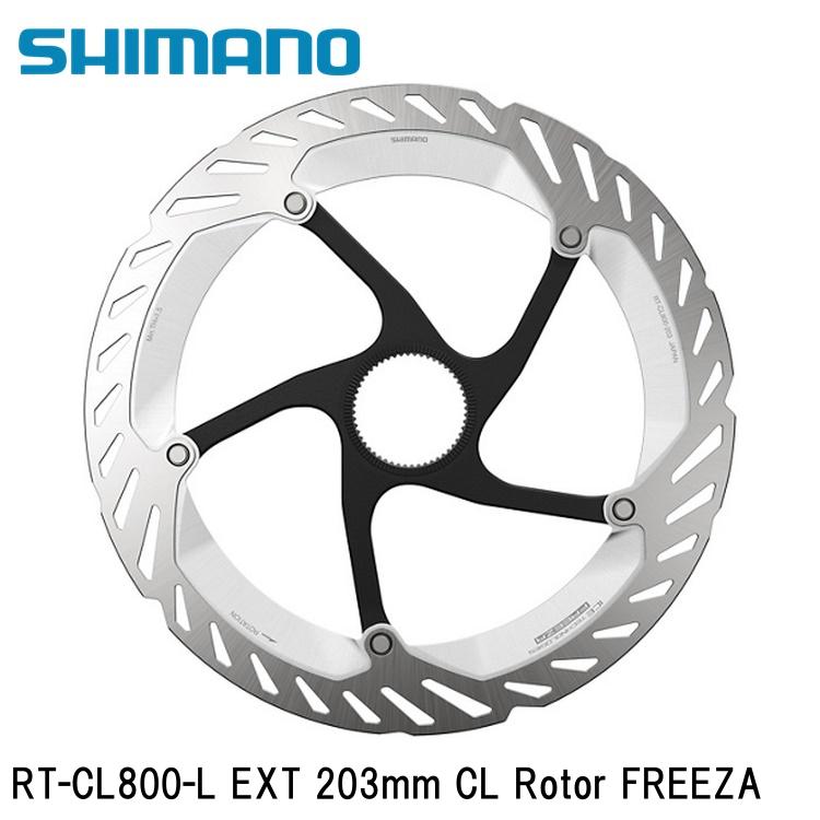 SHIMANO シマノXT (M8200 12-Speed) RT-CL800-L EXT 203mm CL Rotor FREEZA ...