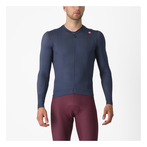 CASTELLI カステリ ESPRESSO LS JERSEY BELGIAN BLUE/SILVER MOON 4524008-424 ...