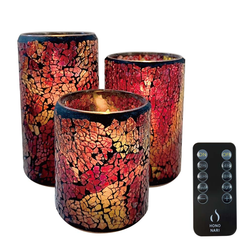 HONONARI STAINED GLASS RED ／dadaz