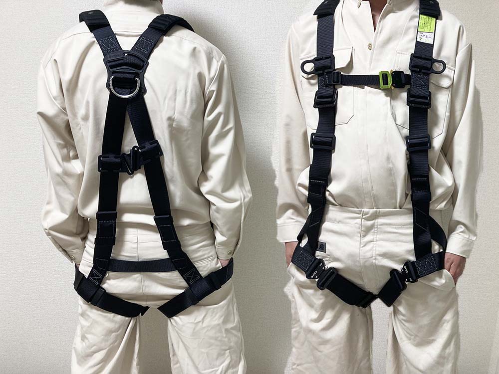タイタン 江戸鳶 X型ハーネス ブラック 「墜落制止用器具の規格」適合品 ETN-10A | ハーネス | 作業服 廣瀬屋