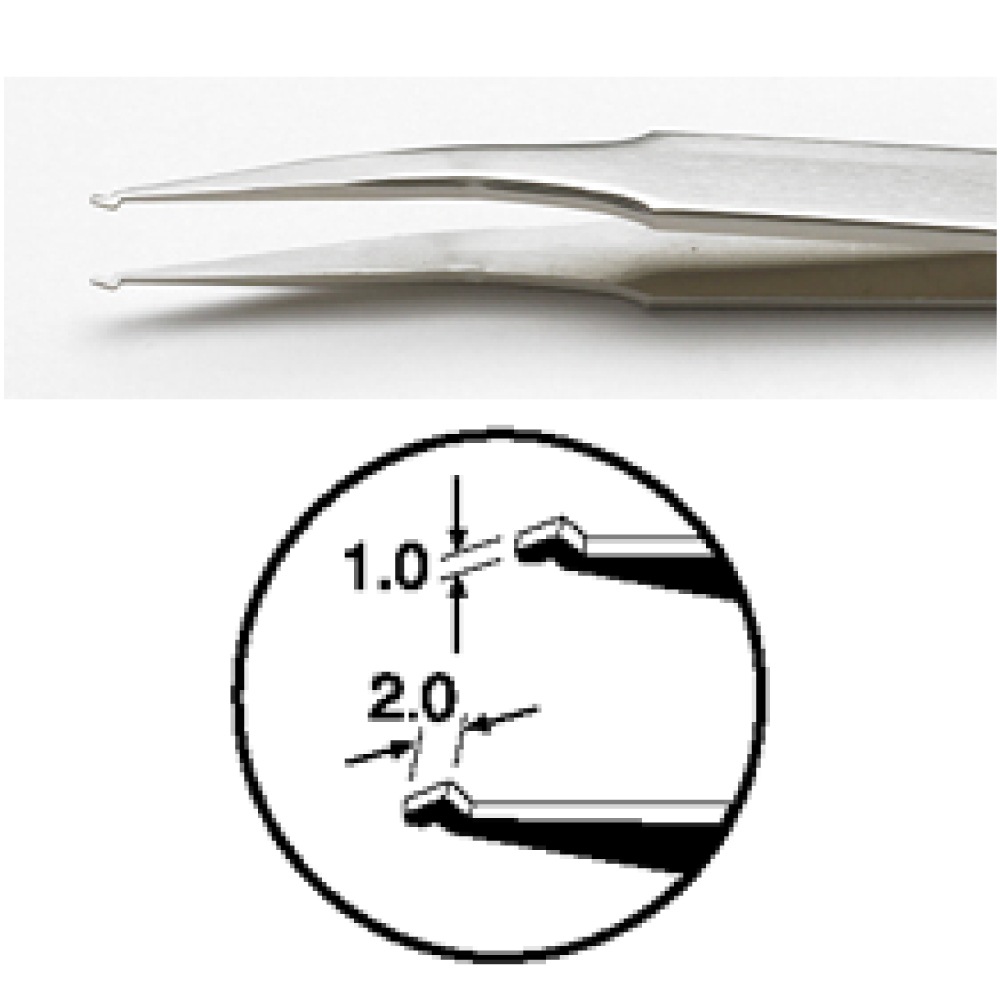 非磁性ステンレス製 光ファイバーピンセット IDEAL-TEK SM104.SA | ピンセット,IDEAL-TEK,特殊シリーズ | 株式会社大喜