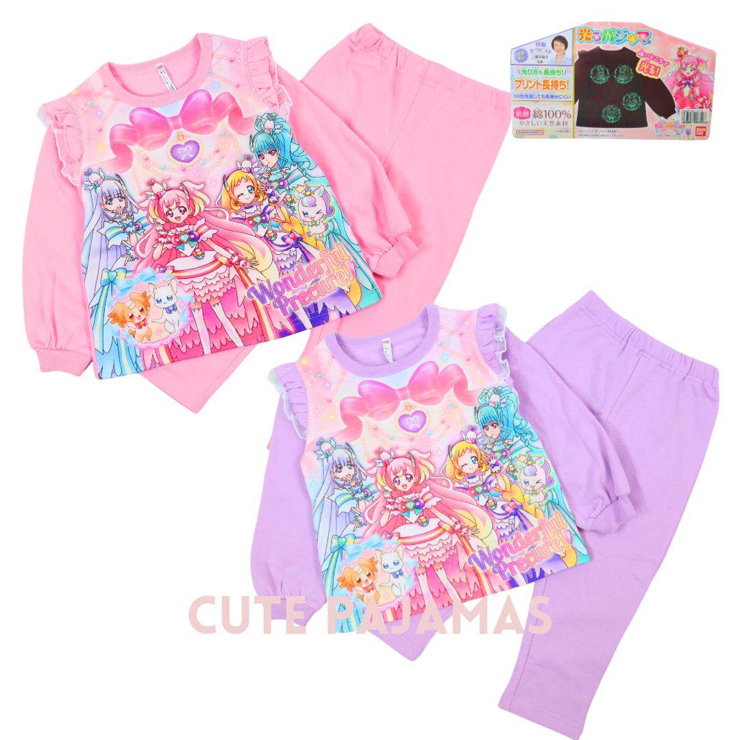 [バンダイ]『わんだふるぷりきゅあ！』 光る起毛パジャマ [ 女の子 女児 子供 100cm 110cm 120cm 130cm | メイン | Rio莉緒小舗