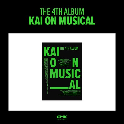 韓国音楽 ミュージカル俳優カイ (KAI) - 4集 「KAI ON MUSICAL」 (3CD+フォトブック118P+折りたたみポスター3種 ...