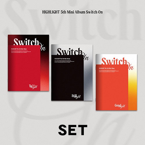 [3種セット] 韓国音楽 Highlight (ハイライト) - 5thミニアルバム 「Switch On」 (バージョン3種セット ...