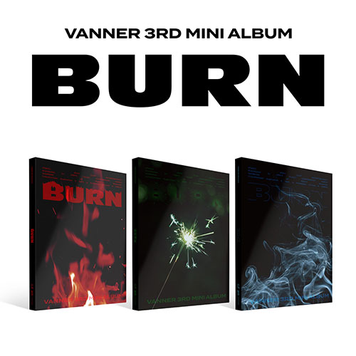 [初回限定特典] 韓国音楽 VANNER (バナー) - 3rdミニアルバム 「BURN」 (ランダム発送/CD+ブックレット88P+歌詞 ...
