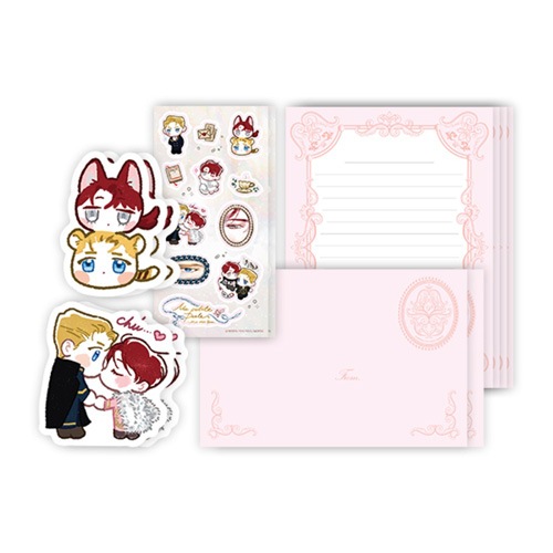 [特典贈呈] 韓国キャラクターグッズ 「Perle パール」 公式グッズ ステッカー＆レターペーパーセット | キャラクターグッズ ...
