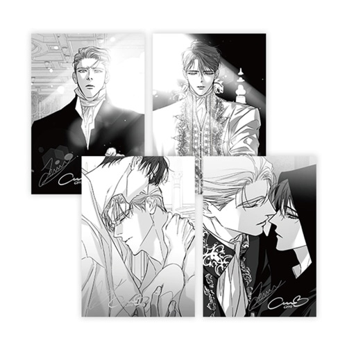 [特典贈呈] 韓国キャラクターグッズ 「Perle パール」 公式グッズ A5 イラスト色紙 4種セット (予約 発売日：2025.05.30 ...