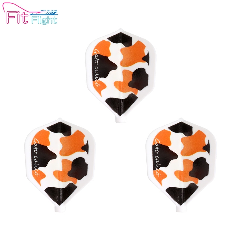 GLIMSTER(グリムスター)×Fit Flight(フィットフライト) MIKENEKO シェイプ ホワイト (ダーツ フライト) | フライト,ブランド【カ行】,グリムスター,Fit ...