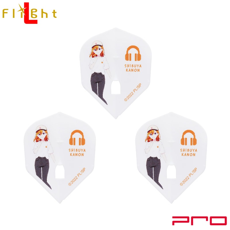 【OnlyJapan】「ラブライブ!スーパースター!!」 L-Flight PRO （澁谷かのんVer.） (ダーツ フライト) | フライト,キャラクター | 日本最大級ダーツ通販ショップ ...