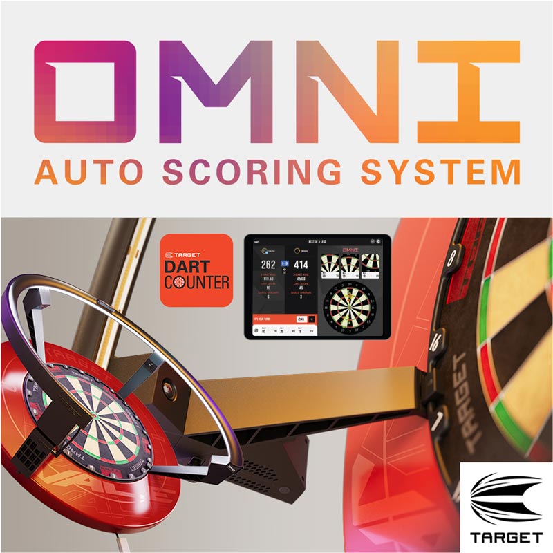 TARGET(ターゲット) OMNI AUTO SCORING SYSTEM(オムニ オートスコアリングシステム) ＜460022＞ (ダーツ ...