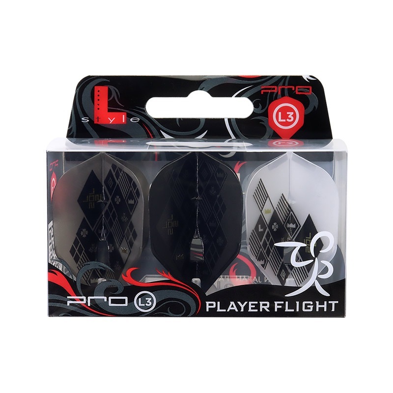 L-style(エルスタイル) L-Flight PRO(エルフライト プロ) 松田純 2022 CHAMPION シェイプ MIX 松田純選手モデル (ダーツ フライト) | フライト ...