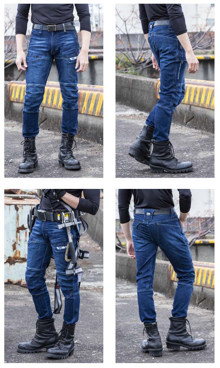 寅壱 デニム カーゴパンツ ストレッチ 8830-219 ズボン オールシーズン 8830シリーズ 作業服 作業着 とらいち トライチ TORAICHI【4L-5L】│作業服・作業着の通販 ...