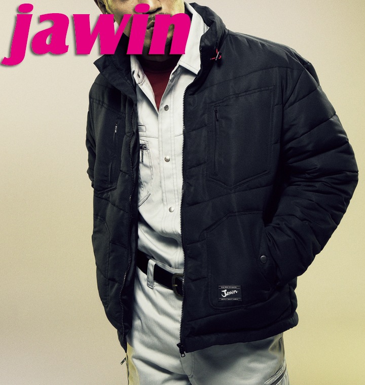 防寒ジャンパー 防寒ブルゾン ジャウィン 58300 軽量 あったか 防寒服 防寒着 バイク ジャケット 作業服 作業着 自重堂 JAWIN【4L】│作業服・作業着の通販サイト│だるま商店【公式】