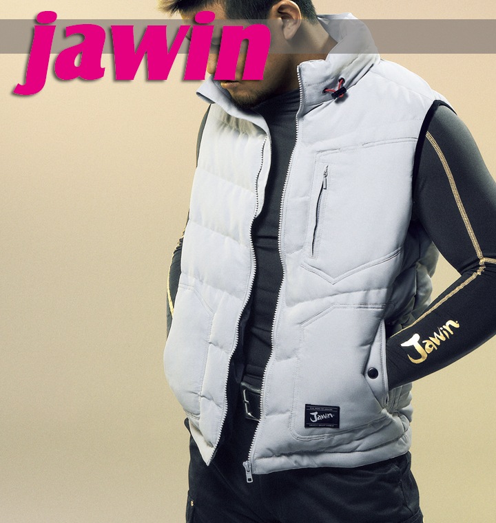 ジャウィン【JAWIN 58310】【秋冬】防寒ベスト[タイト設計]【作業服】作業着 【防寒着】ユニフォーム 自重堂 58110シリーズ│作業服・作業着の通販サイト│だるま商店【公式】