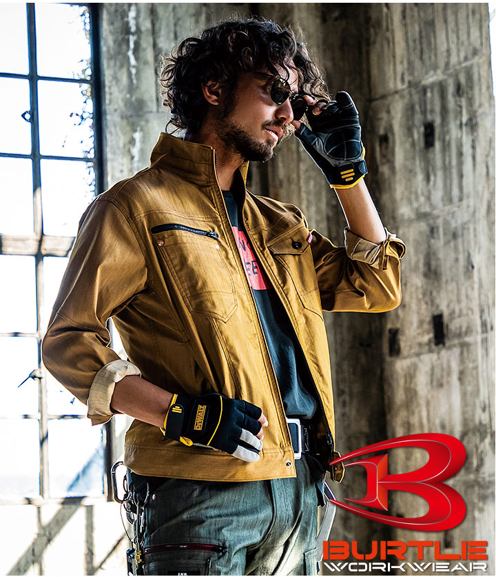 バートル 長袖ジャケット 1811 ストレッチ 制電 男女兼用 春夏 作業服 作業着 BURTLE│作業服・作業着の通販サイト│だるま商店【公式】