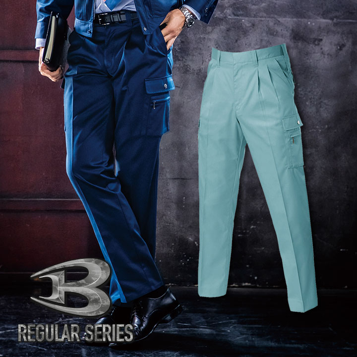 バートル ツータック カーゴパンツ 605 秋冬 メンズ 制電 作業服 作業着 BURTLE 600シリーズ【105-125】│作業服・作業着の通販サイト│だるま商店【公式】