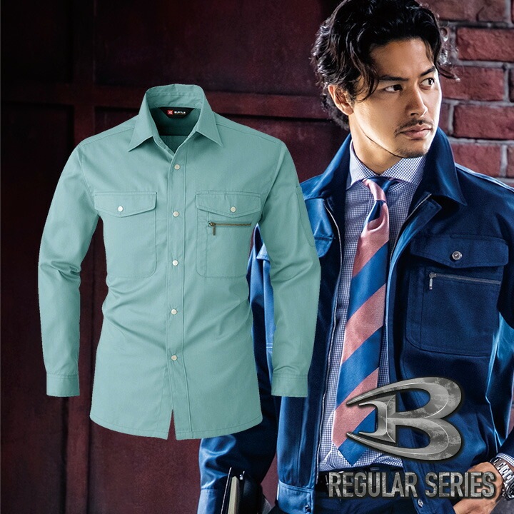 バートル 長袖シャツ 620 メンズ 制電 作業服 作業着 BURTLE 600シリーズ│作業服・作業着の通販サイト│だるま商店【公式】