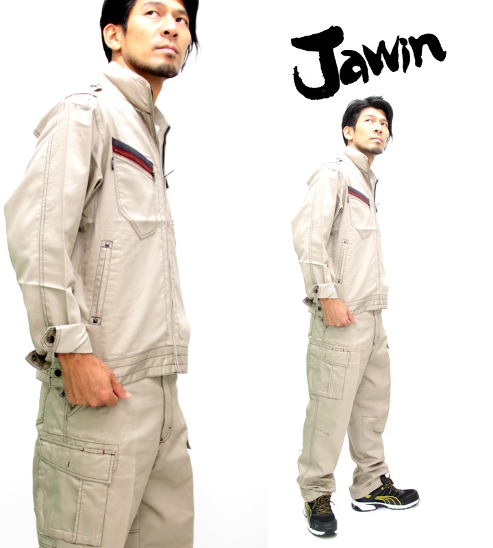ジャウィン JAWIN【春夏】ノータックカーゴパンツ 55702 作業服 自重堂 作業着 55700シリーズ 作業ズボン[作業服 JAWIN][作業着 JAWIN][JAWIN][ジャウイン ...