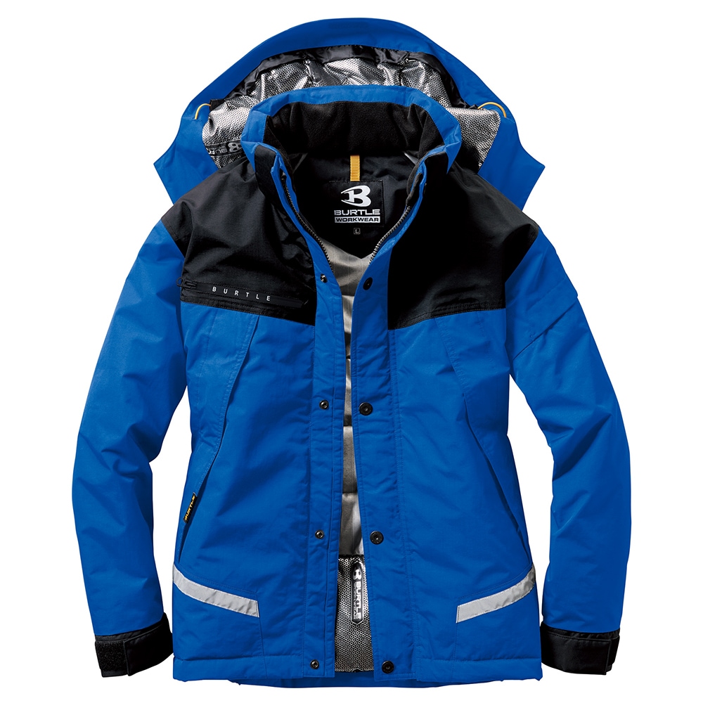 バートル 防水防寒ジャケット 大型フード付き 7610 男女兼用 撥水 防汚