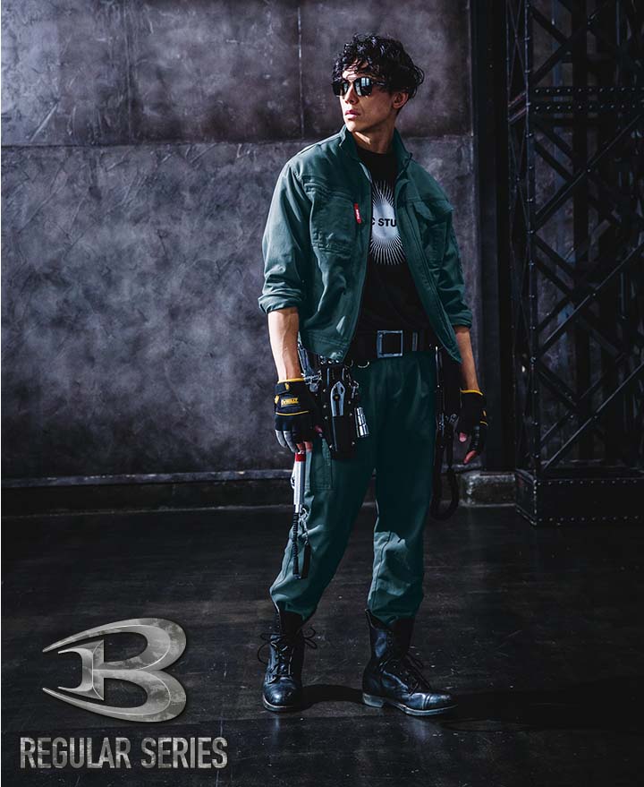 バートル 作業服 綿100％ 国産生地 ワンタックパンツ スラックス 8013 作業服 作業着 ズボン 日本製 8011シリーズ BURTLE│【公式】だるま商店本店