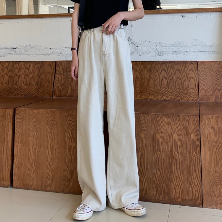 ハイウエストワイドロングパンツ デニム | レディースファッション,ボトムス,パンツ | 韓国レディースファッションなら通販サイトDazzle ...