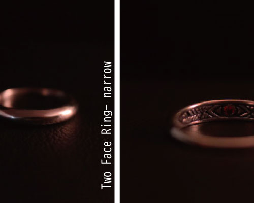 Two Face Ring- narrow | RING | Accessorys -Dirty Daze Daddy-