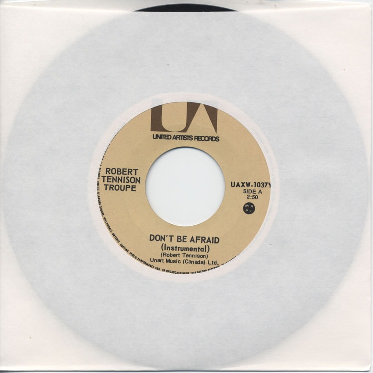 Robert Tennison Troupe - Don't be afraid (Instrumental) (Used 7") - デシネ ...