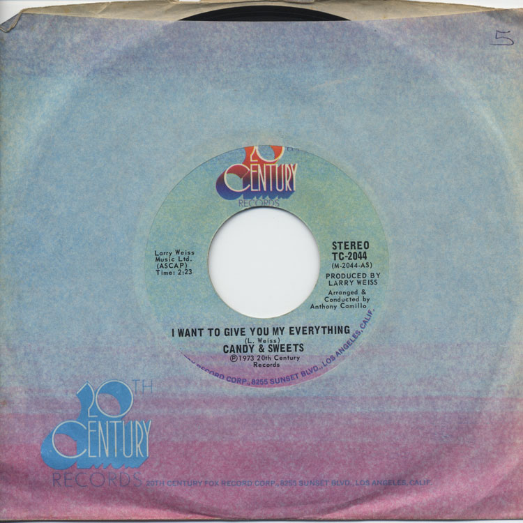 Candy & Sweets - I Want To Give You My Everything / Hey Don’t Hurt ...