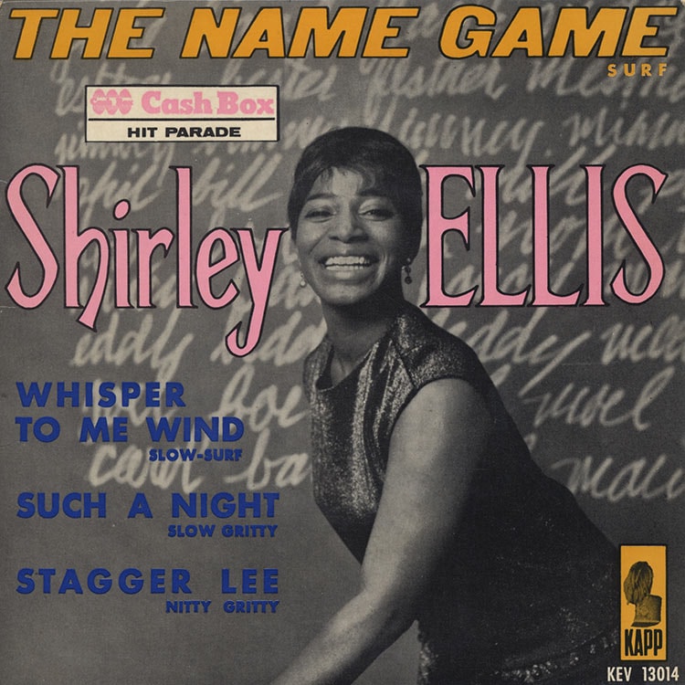 Shirley Ellis (シャーリー・エリス) - The Name Game [ep] (Used 7") - デシネ・ショップ ...