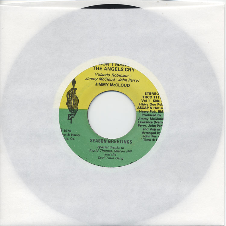 Jimmy McCloud - Don't Make The Angels Cry / I Blew It (Used 7") - デシネ ...