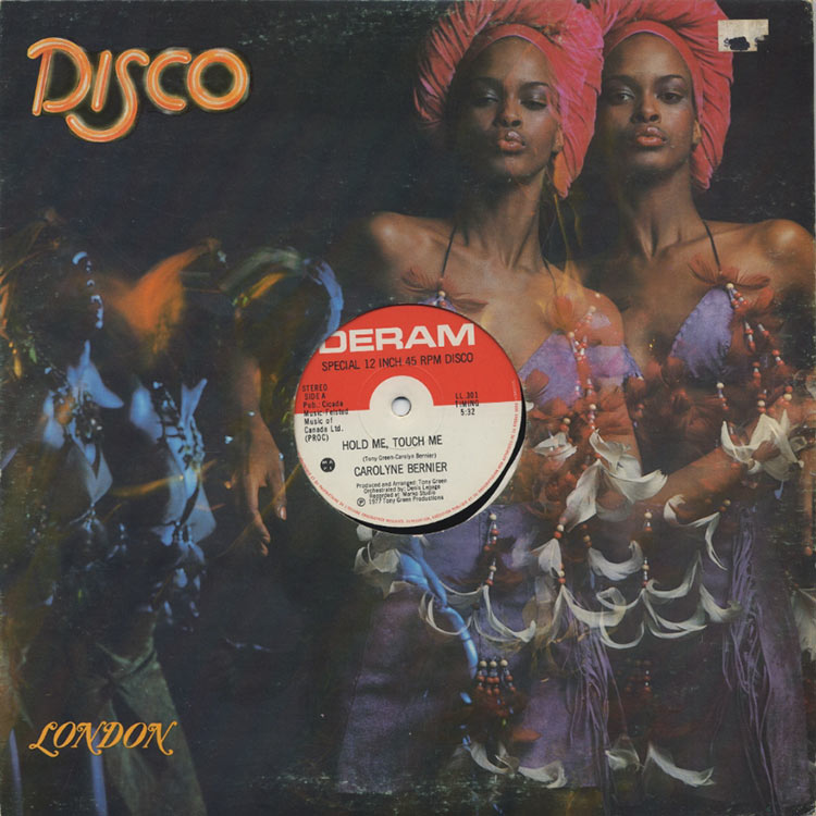 Carolyn Bernier [Caroline Bernier] - Hold Me, Touch Me (Used 12") - デシネ・ショップ・オンライン - dessinee ...