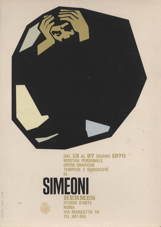 Sandro Symeoni [Simeoni] (サンドロ・シメオニ) - Simeoni at Hermes, 1970 (Used ...