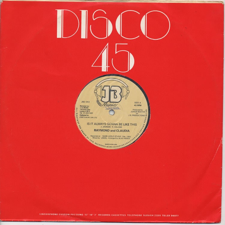 Raymond And Claudia / Raymond Simpson - Is It Always Gonna Be Like This ...