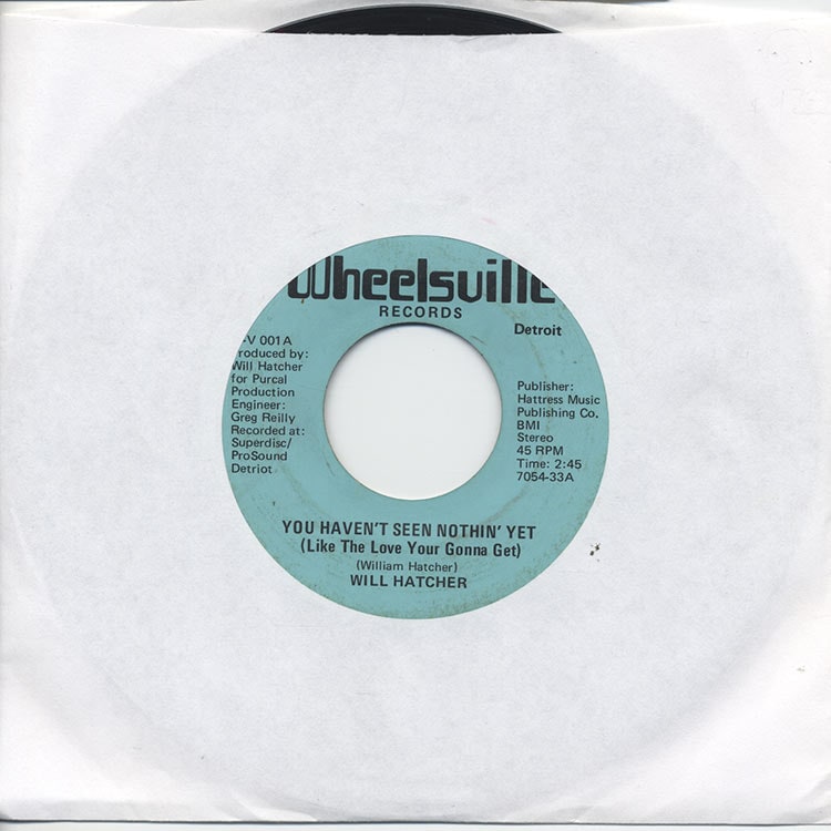 Will Hatcher - You Haven't Seen Nothing Yet (Like The Love Your Gonna ...